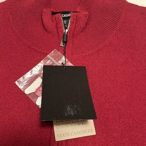 State Cashmere | Sweaters | State Cashmere Mockneck Quarter Zip Polo 0 ...